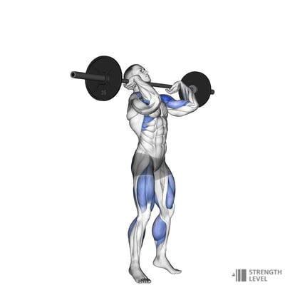Push Press How To - Strength Level