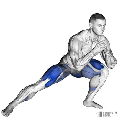 Estocada lateral - Estándares para hombres y mujeres (kg) - Strength Level