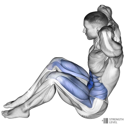 Sit Ups How To - Strength Level